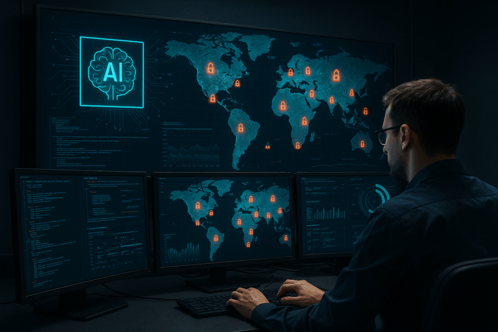 AI Keamanan Siber 2025: Melawan Serangan Digital Global